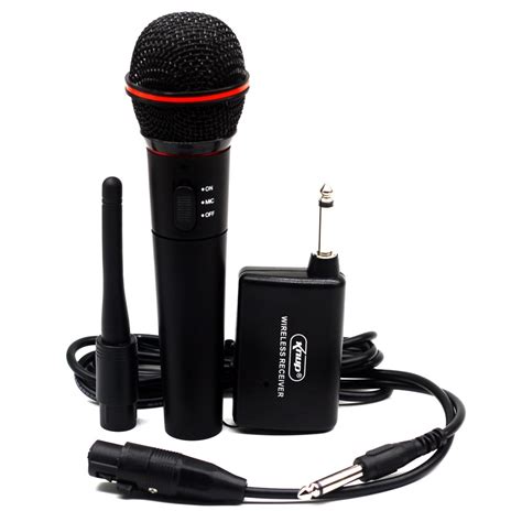 Microfone Digital Sem Fio Wireless Uhf Para Karaokê Igreja em Promoção