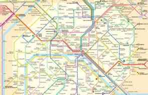 Plan du métro de Paris Voyage Carte Plan