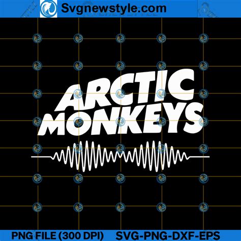 Arctic Monkeys Tour SVG Tour Poster Design Music Festival SVG PNG