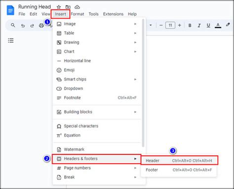 Create A Running Head Google Docs Add Apa Mla Style