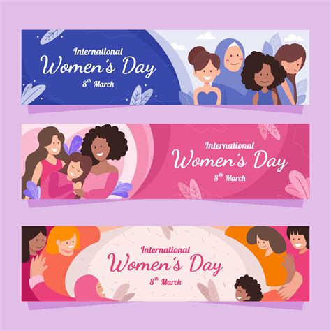 International Women S Day Banner 2114792 Vector Art At Vecteezy
