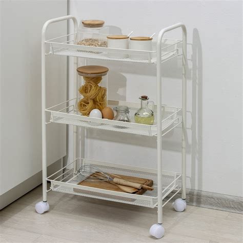 Rolling Wine Multilayer Warmer Hand Carts Trolleys Kitchen Island Cart