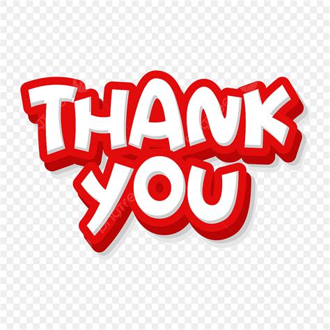 Thank You Letter Clipart Png Images Simple Thank You Lettering Design