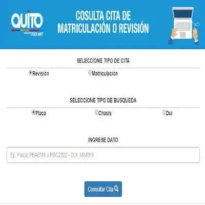 Imprimir turno de revisión vehicular y matriculación AMT 2024 brenp