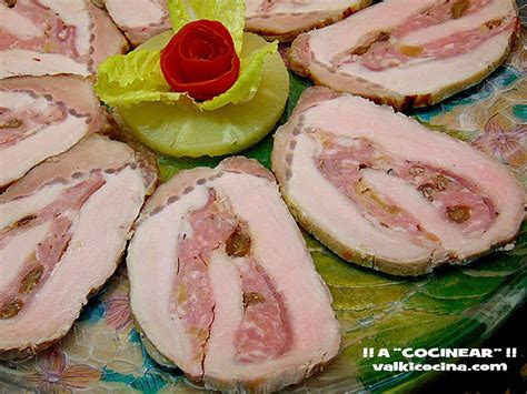 Lomo De Cerdo Relleno Al Horno Cocina
