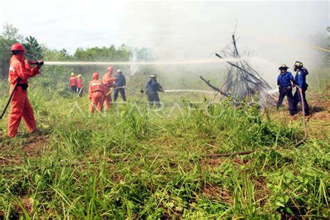PEMADAMAN KEBAKARAN HUTAN ANTARA Foto