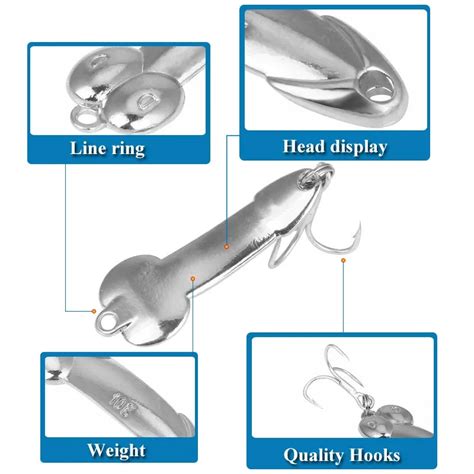 Wholesale Commodity Pcs Spoon Fishing Lures Metal Dick Penis Bait
