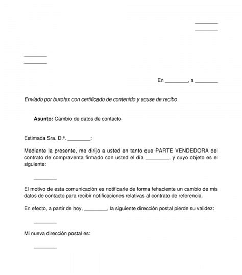 Escrito Cambio De Domicilio A Efectos De Notificaciones Actualizado