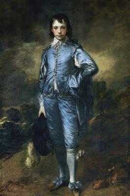 El arte es su máxima expresión El muchacho azul retratos famosos al óleo