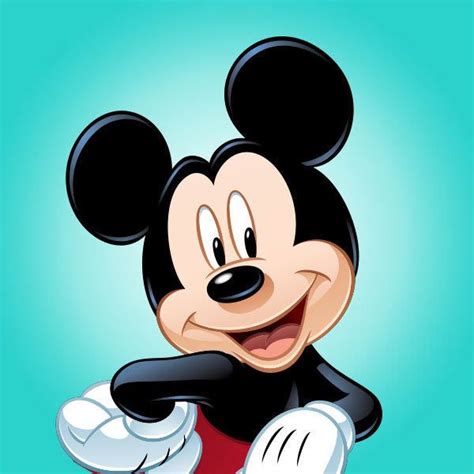 A Cartoon Mickey Mouse With His Arms Crossed
