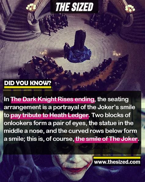 A Tribute To The Joker Heath Ledger Hidden In The Dark Knight