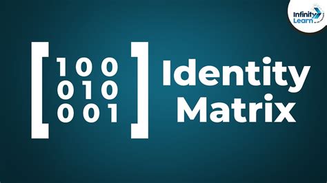 identity matrix youtube