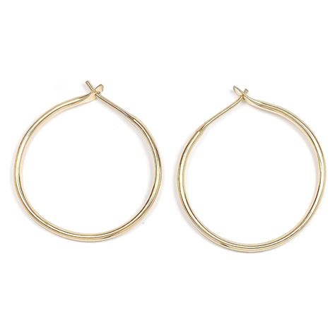 Gold Filled Hoop Earrings Atelier Yuwa Ciao Jp