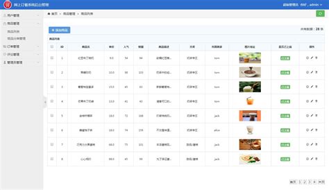 java毕设实战：基于ssm实现的网上订餐系统【附源码】 w3cschool