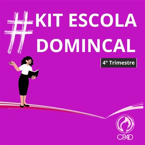 Kit EBD Lições Bíblicas CPAD Revistas Adulto Aluno 4 Trimestre