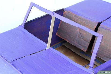 Comment fabriquer une voiture en carton 24 étapes