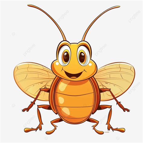 Linda Cucaracha Ve A Casa Personaje De Dibujos Animados PNG Dibujos