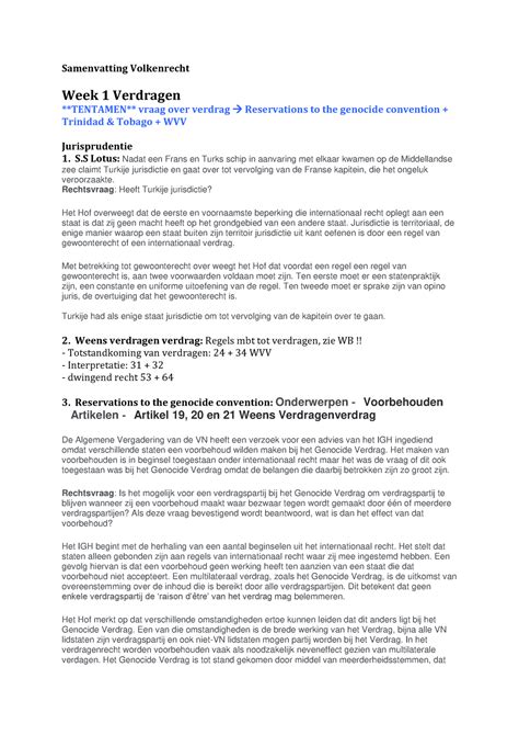 Samenvatting Ken Van Het Internationaal Publiekrecht Nollkaemper