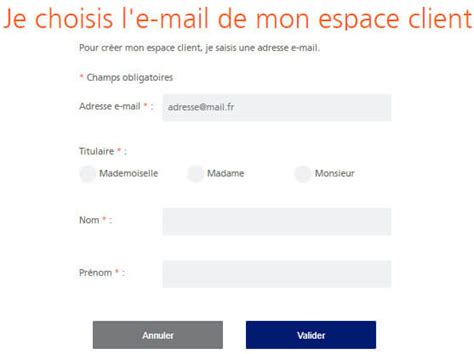 EDF Espace Client EDF Mon Compte Connexion Accès