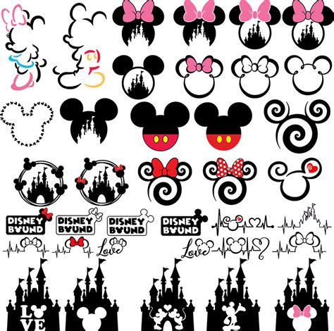 Clip Art Art Collectibles Disney Svg Mickey Mouse Head Svg Disneyland