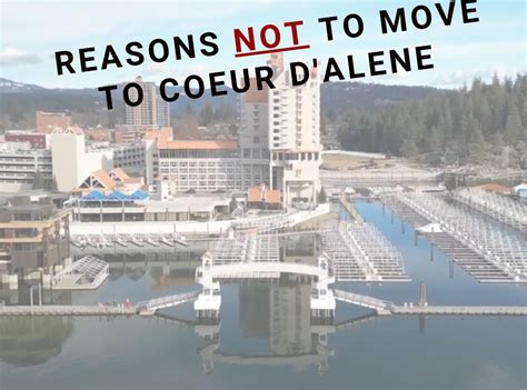 Reasons NOT To Move To Coeur D Alene Idaho North ID Homes