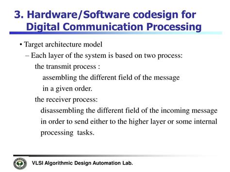 ppt hardware software codesign for communication powerpoint presentation id 3695655