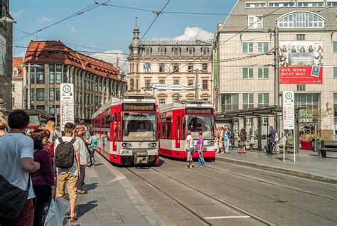 ÖPNV in Halle Saale Moderner Nahverkehr in Halle an der Flickr