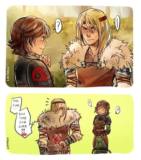 Genderbend Hiccup And Astrid How Train Your Dragon How To Train Your Dragon How To Train Dragon