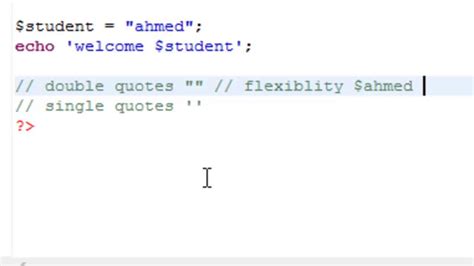 38 string interpolation double quotes single quotes youtube