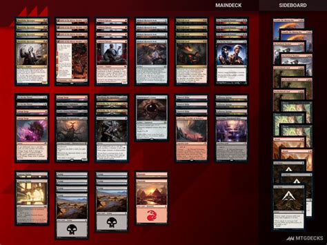 Arena Standard Rakdos Sacrifice 1 Deck By VenserArashi MTG DECKS