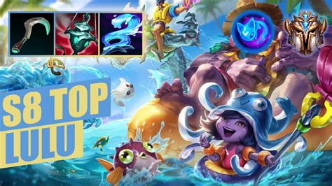 Wild Rift Lulu Top Ranking S8 RUSH Challenger Ranked Game Build