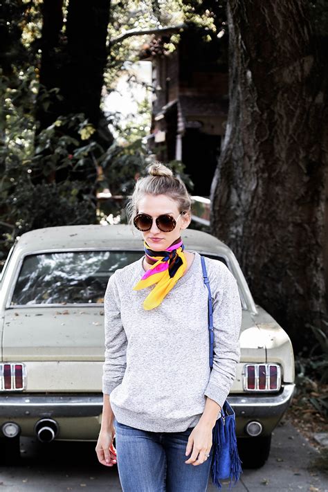 How To Wear Silk Scarves