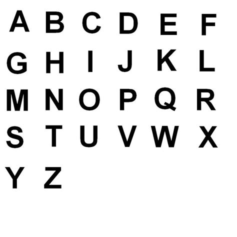 Lettre Alphabet Majuscule Ã Imprimer