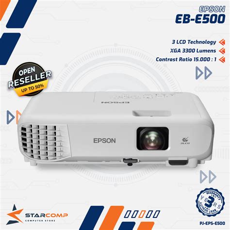 Jual Projector Epson Eb E Xga Lumens Lcd Proyektor Ebe