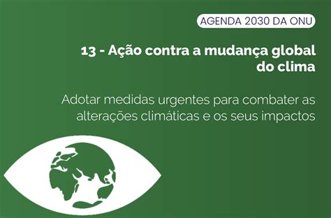Mudanças climáticas e seus impactos são os pontos focais do objetivo 13