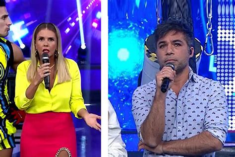 EEG Johanna San Miguel se achoró en vivo y se enfrentó a Renzo