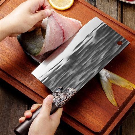 Mielee Pisau Daging Boning Cacah Tulang Murah Tajam Buat Potong Bambu