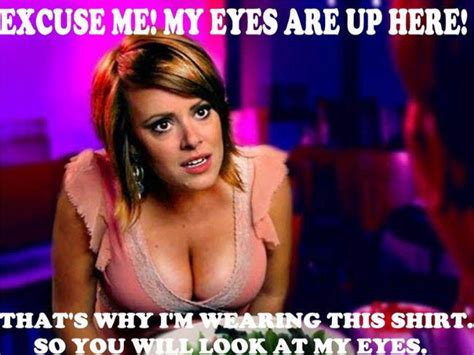 Women Logic In A Nutshell My Eyes Are Up Here Know Your Meme