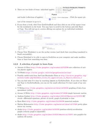 Geogebra For Physics Pdf
