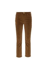 Brown Velvet Jeans For Women Lookastic