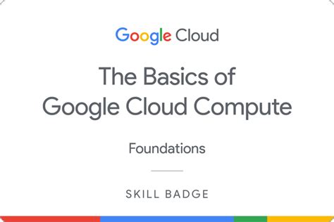 The Basics Of Google Cloud Compute Google Cloud Skills Boost