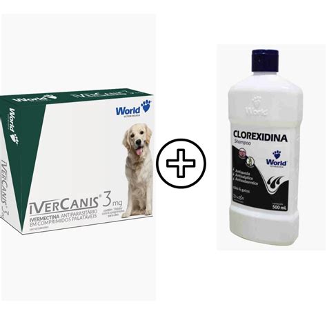 Tratamento Dermatite Canina Kit Remedio Para Sarna E Shampoo At