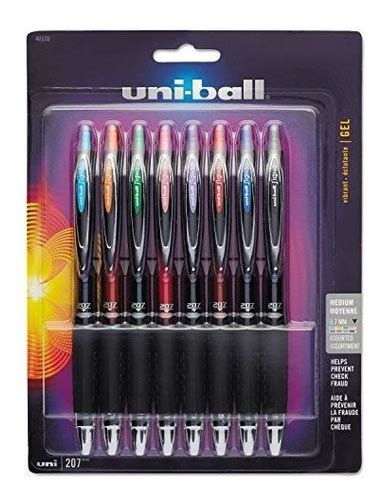 Uniball Signo Gel 207 Variedad De Tintas 8 Unidades Envío gratis