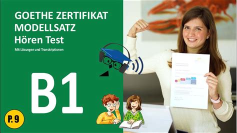 Goethe Zertifikat B1 hören 2023 Prüfung Test B1 Neu 2023 mit lösung