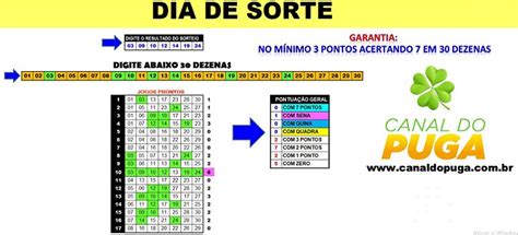 Planilha Dia De Sorte Esquema 30 Dezenas Em 17 Jogos CANAL DO
