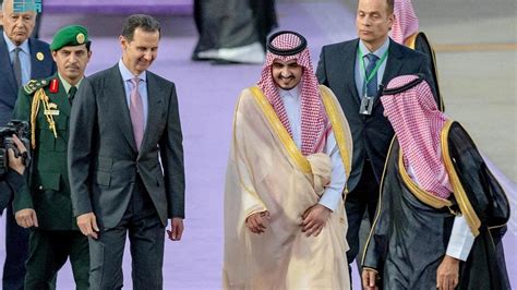 Arab Leaders Joined By Syria S Assad At Summit In Saudi Arabia Look