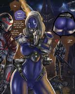 Post 3791091 Commander Shepard Li0nie Mass Effect Quarian Tali Zorah