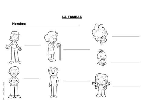 La Familia Español ELE hojas de trabajo pdf doc