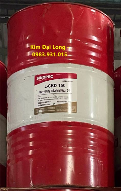 Dầu bánh răng Sinopec L CKD 150