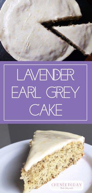 Lavender Earl Grey Cake With Honey Lemon Glaze Chen E Today